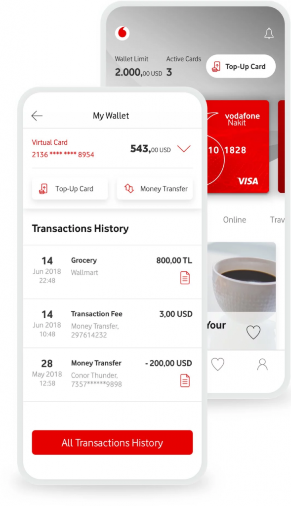Vodafone Pay Wallet | Make Payments with a Single Tap